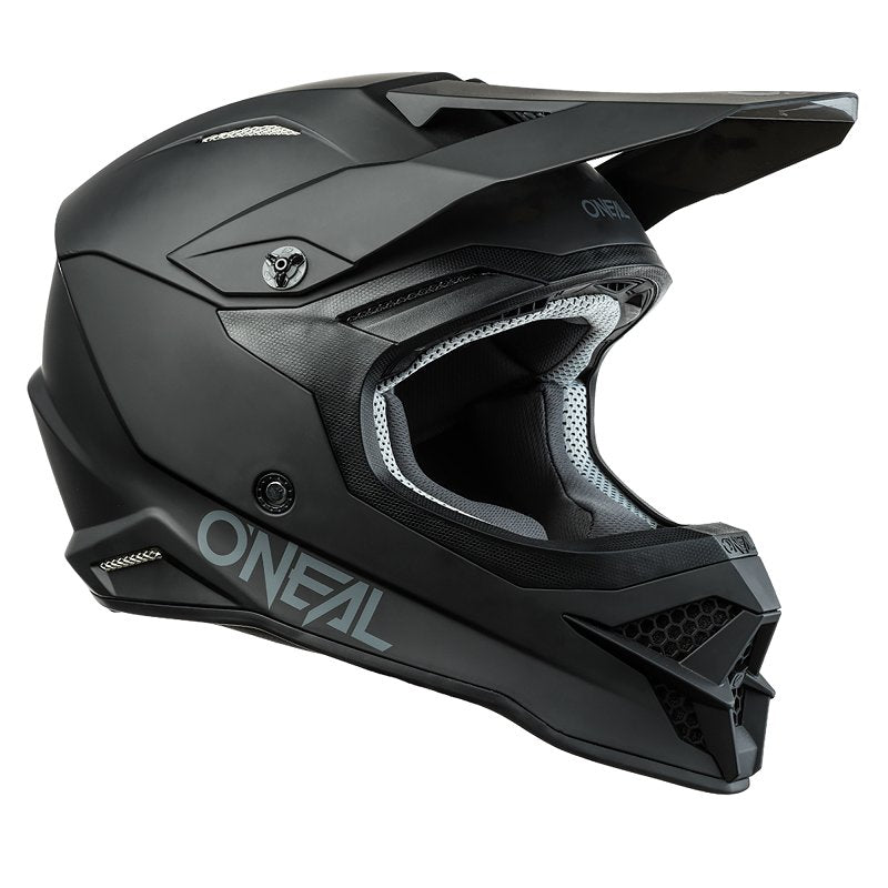 Helmet ONEAL 3series Solid Black – JETSURF_UK 🇬🇧